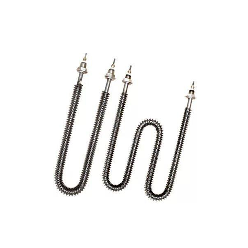 Customized ribbed tubular heating elements